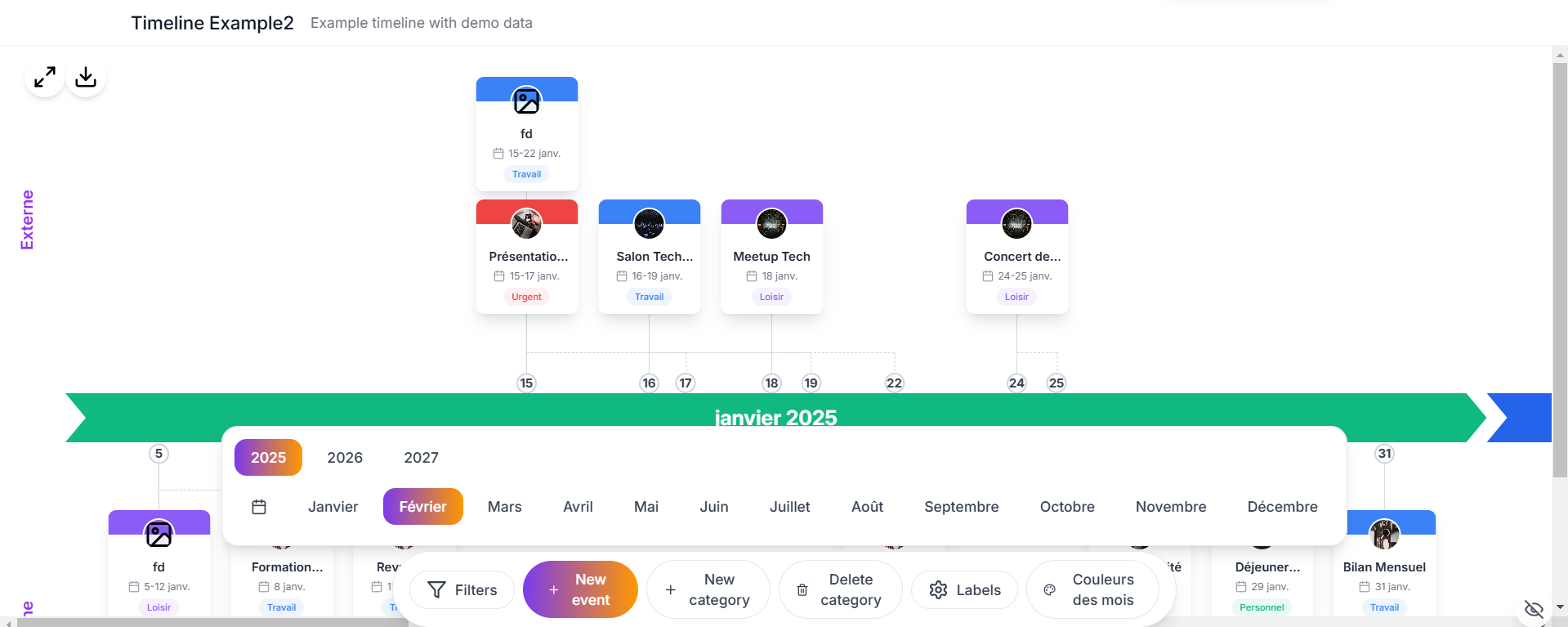 Timeline Manager - Collaborative Timeline Management